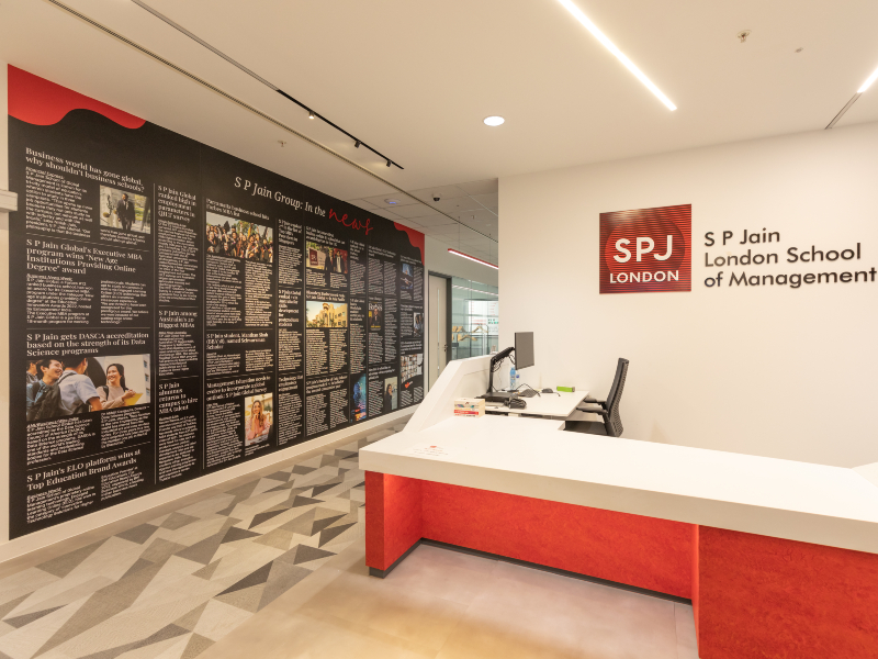 London Campus | Canary Wharf | SP Jain London School of Management